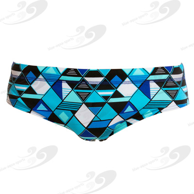 Funky Trunks® Blue Steel Classic Brief | blue-aqua-sports
