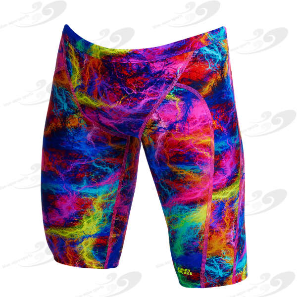 Funky Trunks® Solar Flares Jammer | blue-aqua-sports